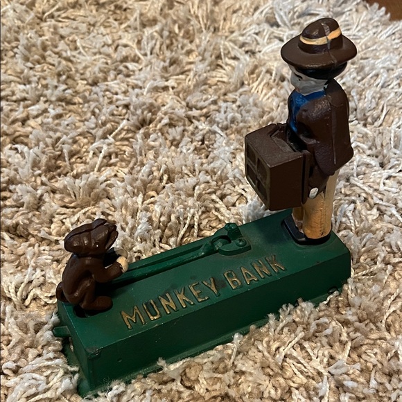 Accents | Vintage Monkey Bank Figurine | Poshmark
